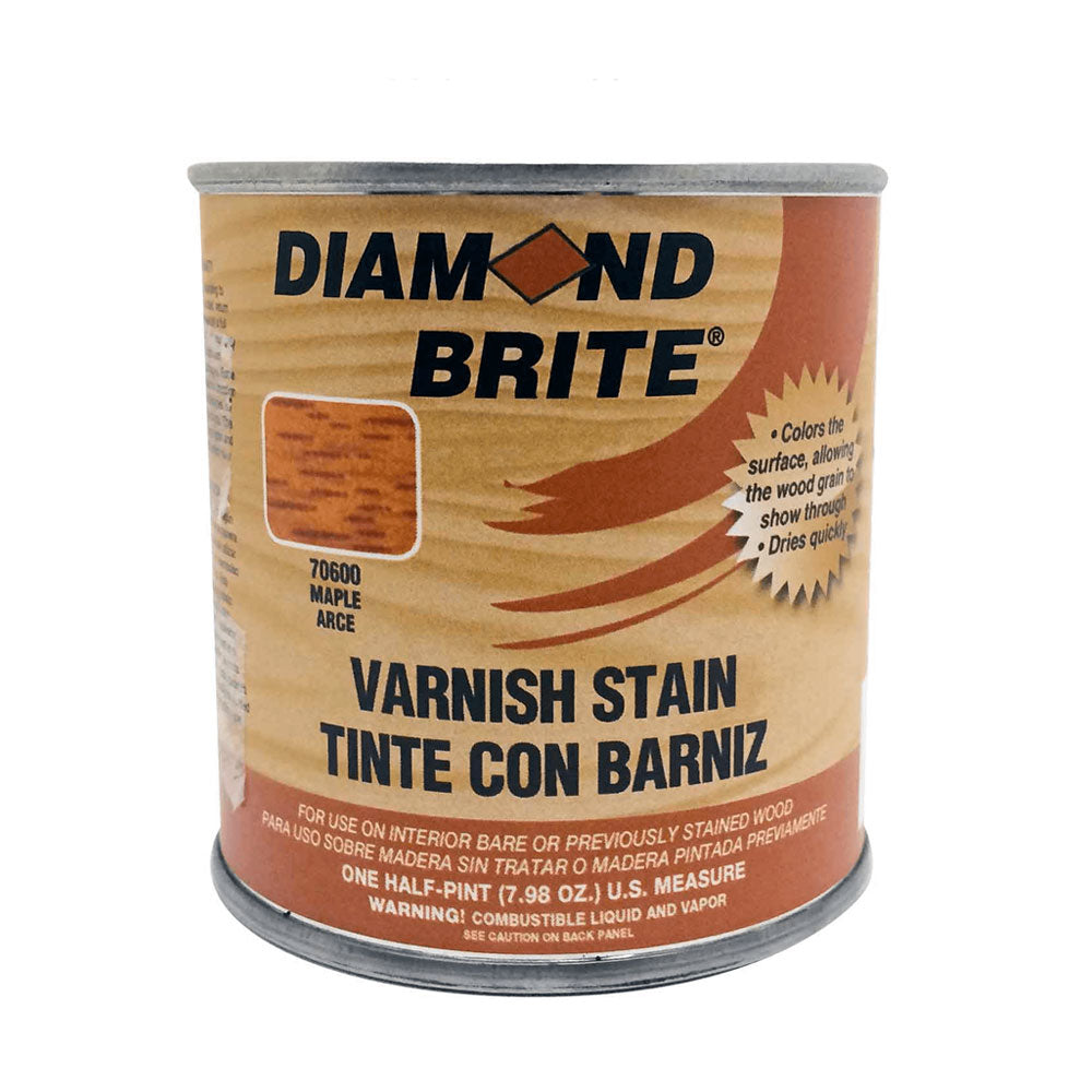 1/2 PINT VARNISH-STAIN MAPLE