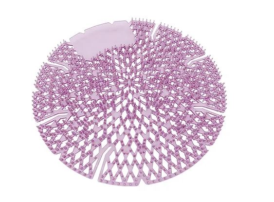 3D URINAL SCREEN LAVENDER LACEPEARL 3D URINAL SCREEN