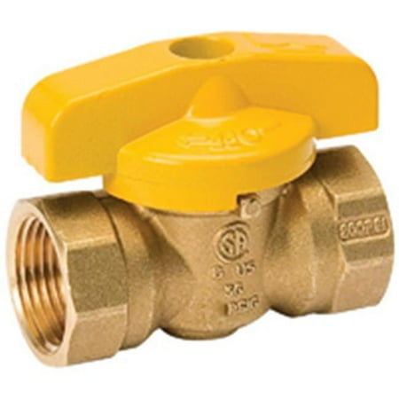 3/4*SAFETY AGA GAS BALL VALVE TAMPER RESISTANT CSA/UL 200#