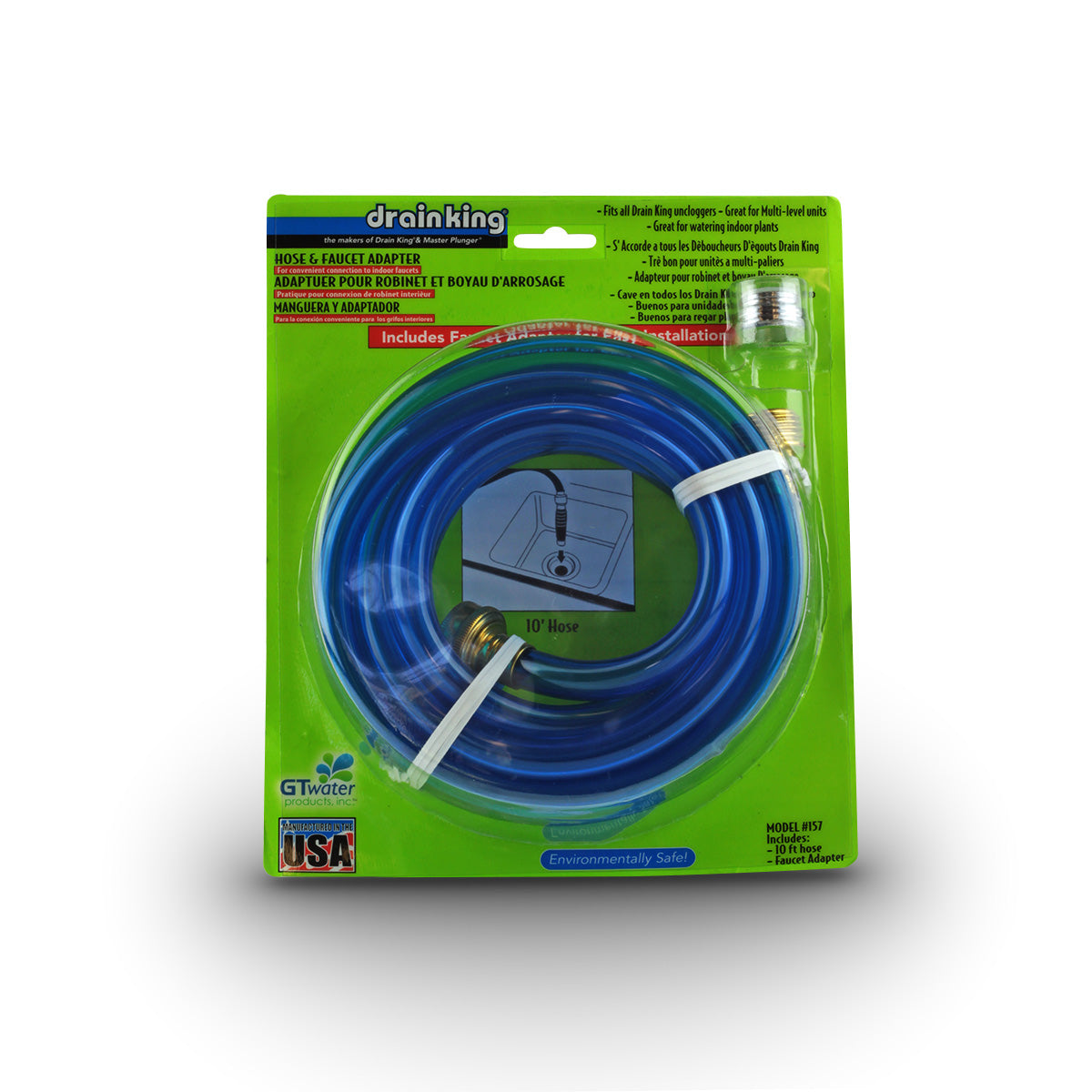 HOSE & FAUCET KIT 10'HOSE & FCT ADAPTER #95B