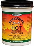 8oz.L/F H/W PASTE FLUX-95/5 NOKORODE/HOT WEATHER/LEAD FREE