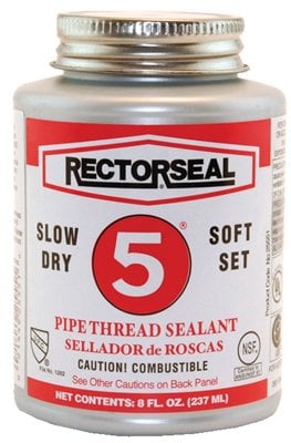1pt.#5 PIPE THREAD SEALANT SOFT SET & SLOW DRYING
