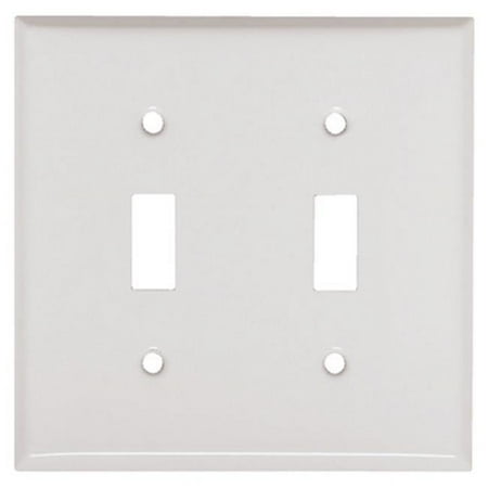 2G WHT SWITCH PLATE