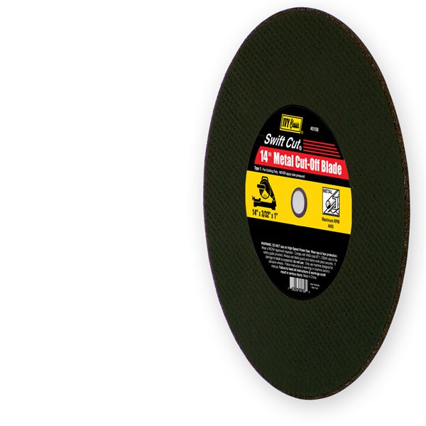 14* METAL CUT-OFF BLADE 3/32 THICK- 1*ARBOR