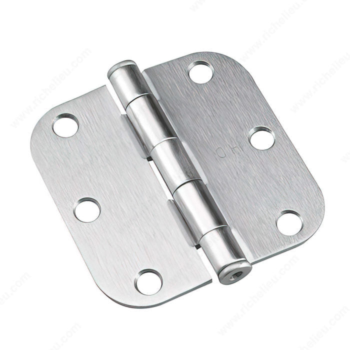 3-5/8* HINGE BRUSH CHROME