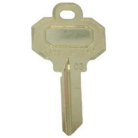 BALDWIN HEAD KEY BLANK SC1 KEYWAY W/BALDWIN HEAD
