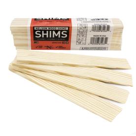 12pc WOOD SHIMS 65 CASES PER PALLET