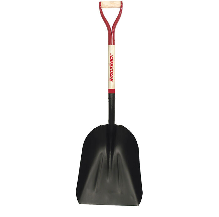 #8 STEEL SCOOP WITH D-GRIP HDL