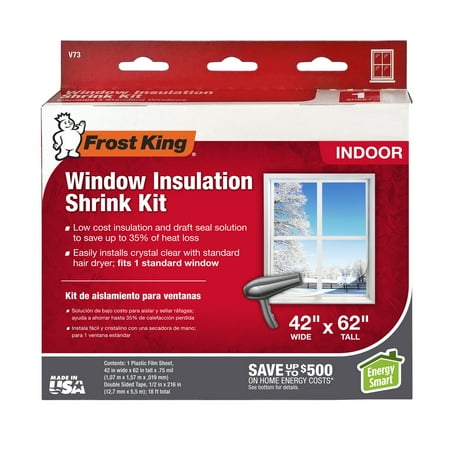 42X62* WINDOW INSUL SHRINK KIT