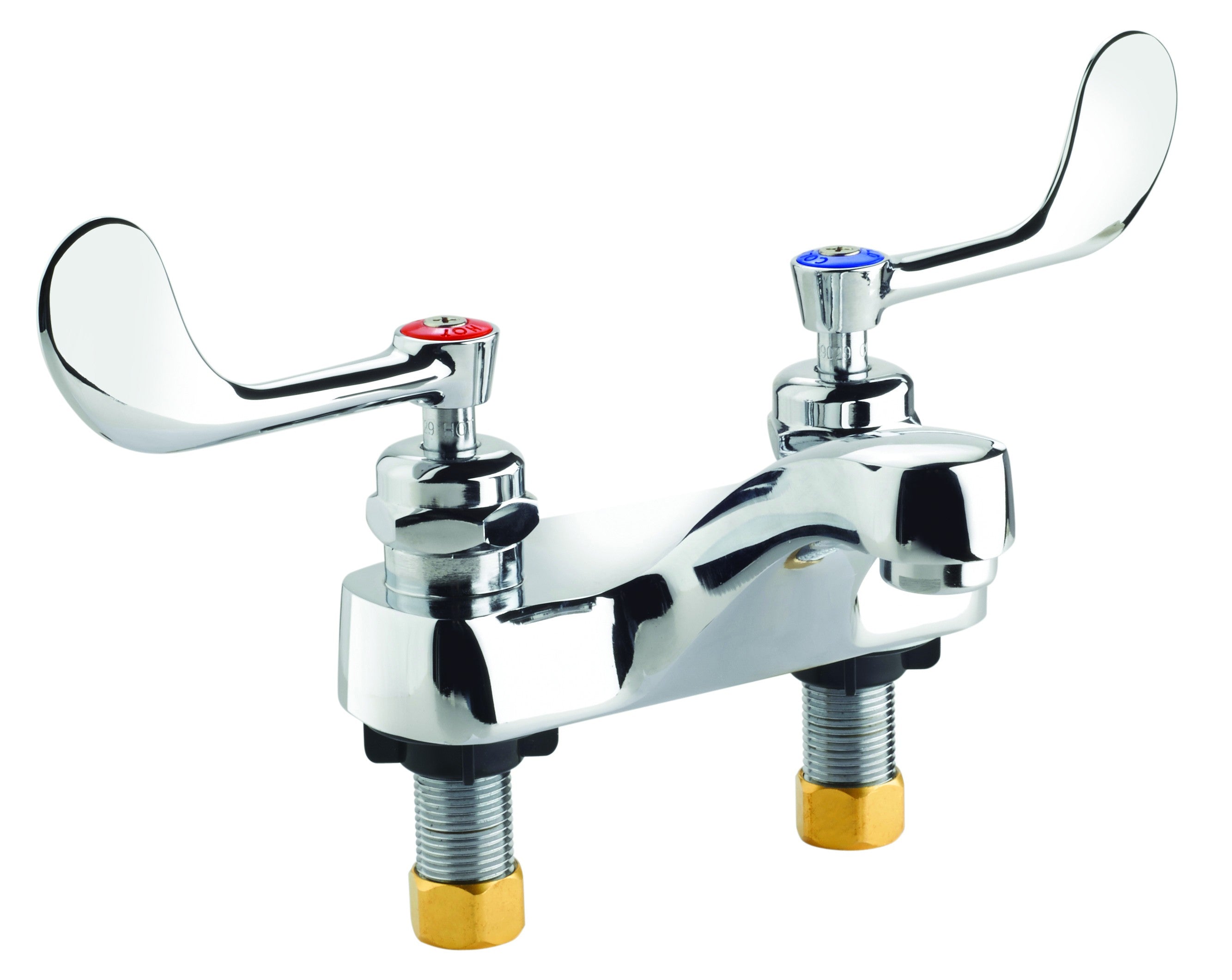 4"2HDL WING LAV FAUCET-ONLY COMMERCIAL/QTR TURN CERAMIC